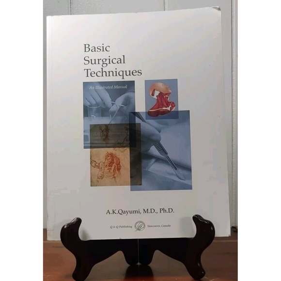 Media | Vintage Basic Surgical Techniques Illustrated Manual Ak Qayumi ...